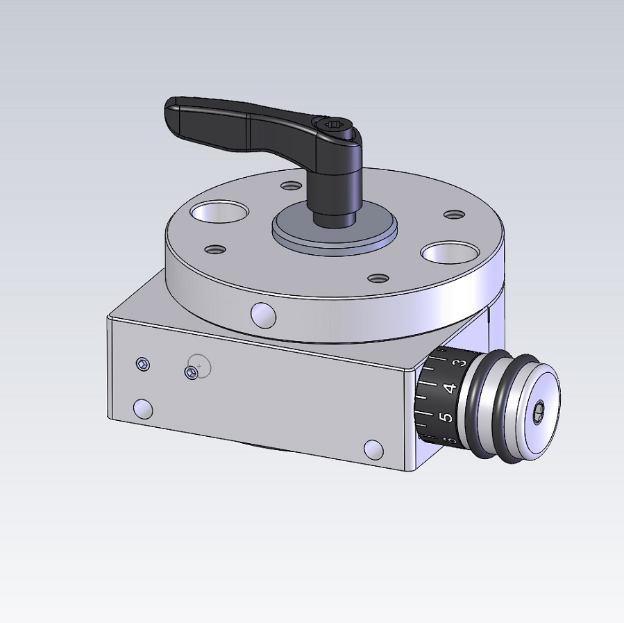 Clamping device for rotary table DTKL12