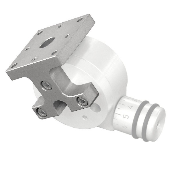 Swivel angle - connecting element f. rotary tables