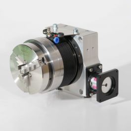 Motorized rotary table with pneumatic chuck MSP108110-SG